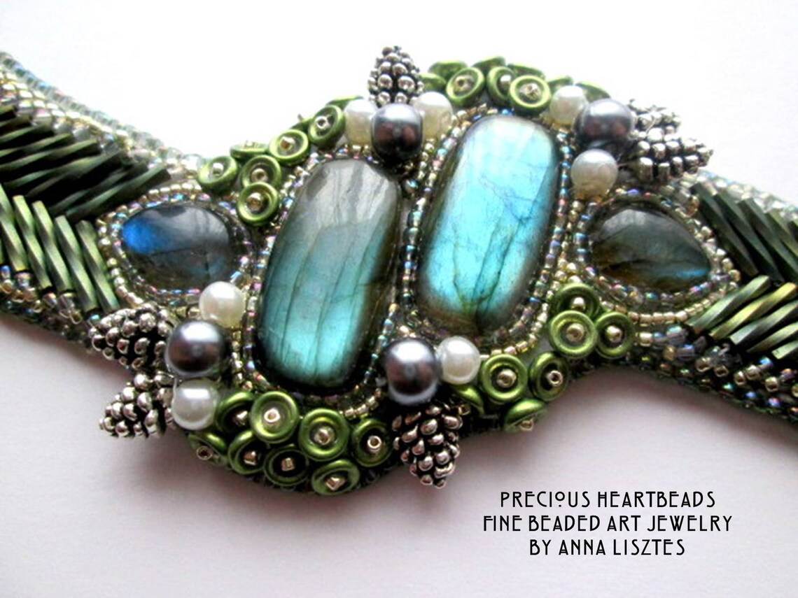 Beading Pattern, DIY KIT, Bead Embroidery, Instructions and Materials ...