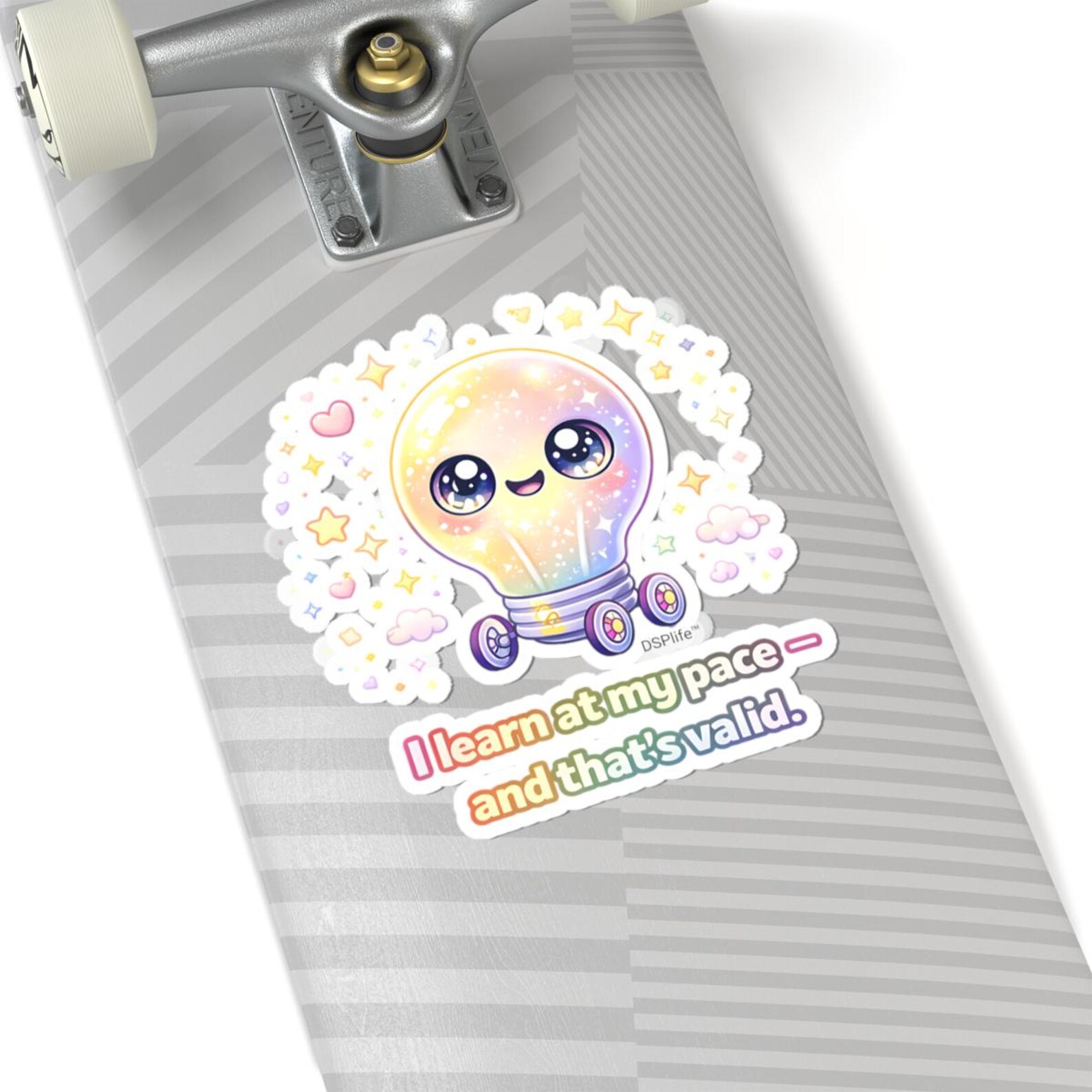 I Learn at My Pace Sticker | Neurodivergent Autism Acceptance Vinyl ...