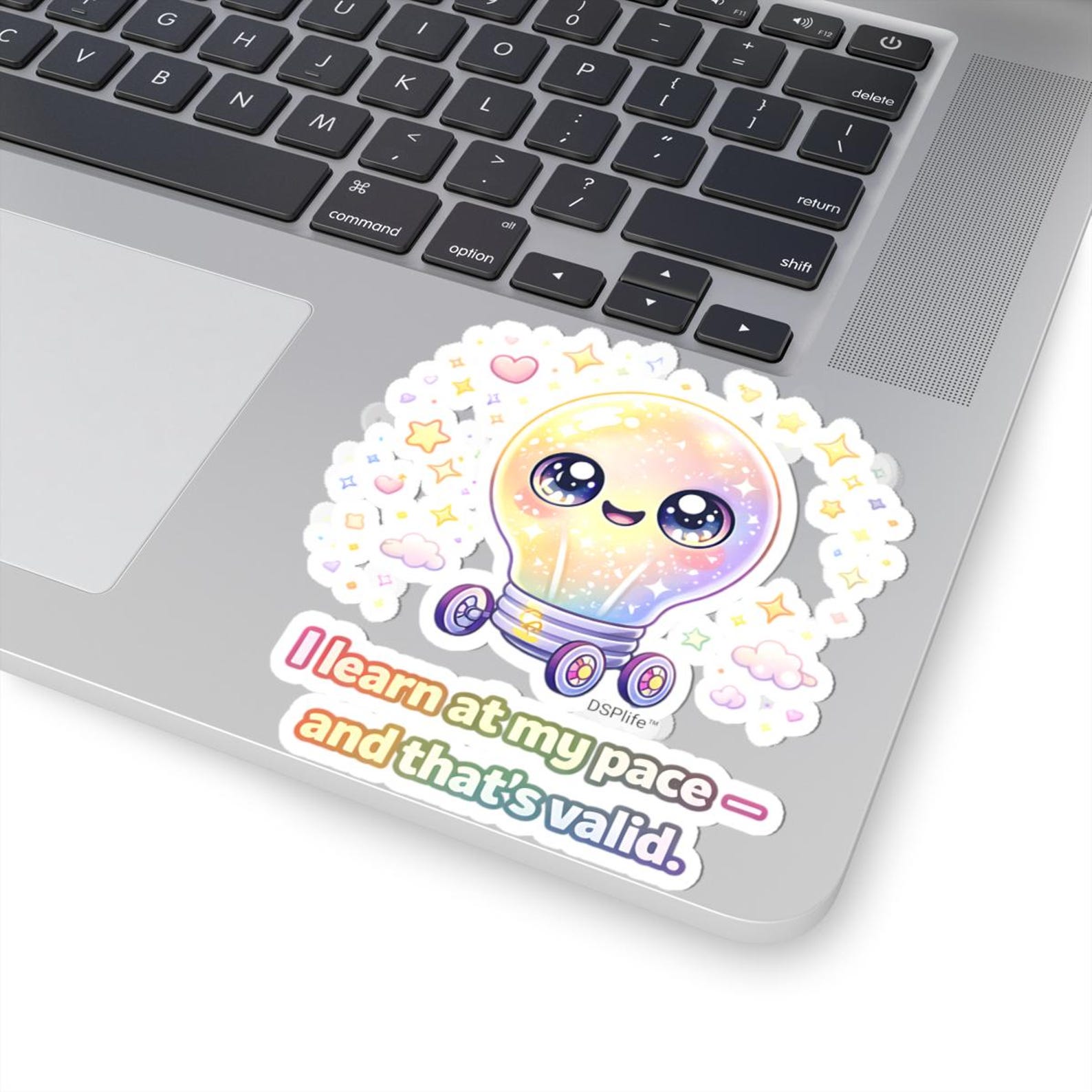 I Learn at My Pace Sticker | Neurodivergent Autism Acceptance Vinyl ...