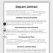 Daycare Contract, Customizable Daycare Form Template, Printable Daycare ...