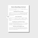 Horse Boarding Contract, Customizable Equine Boarding Agreement Form ...