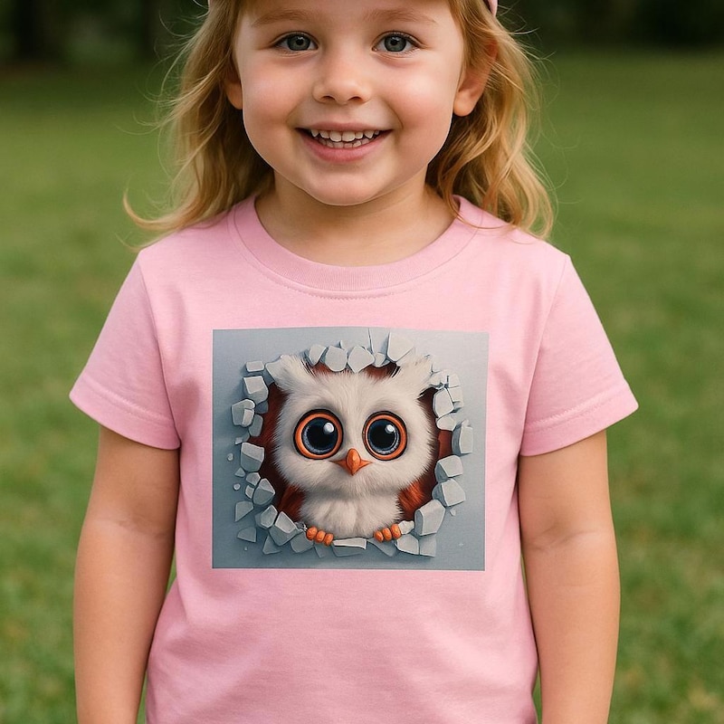 Custom Name Owl Shirt - Etsy