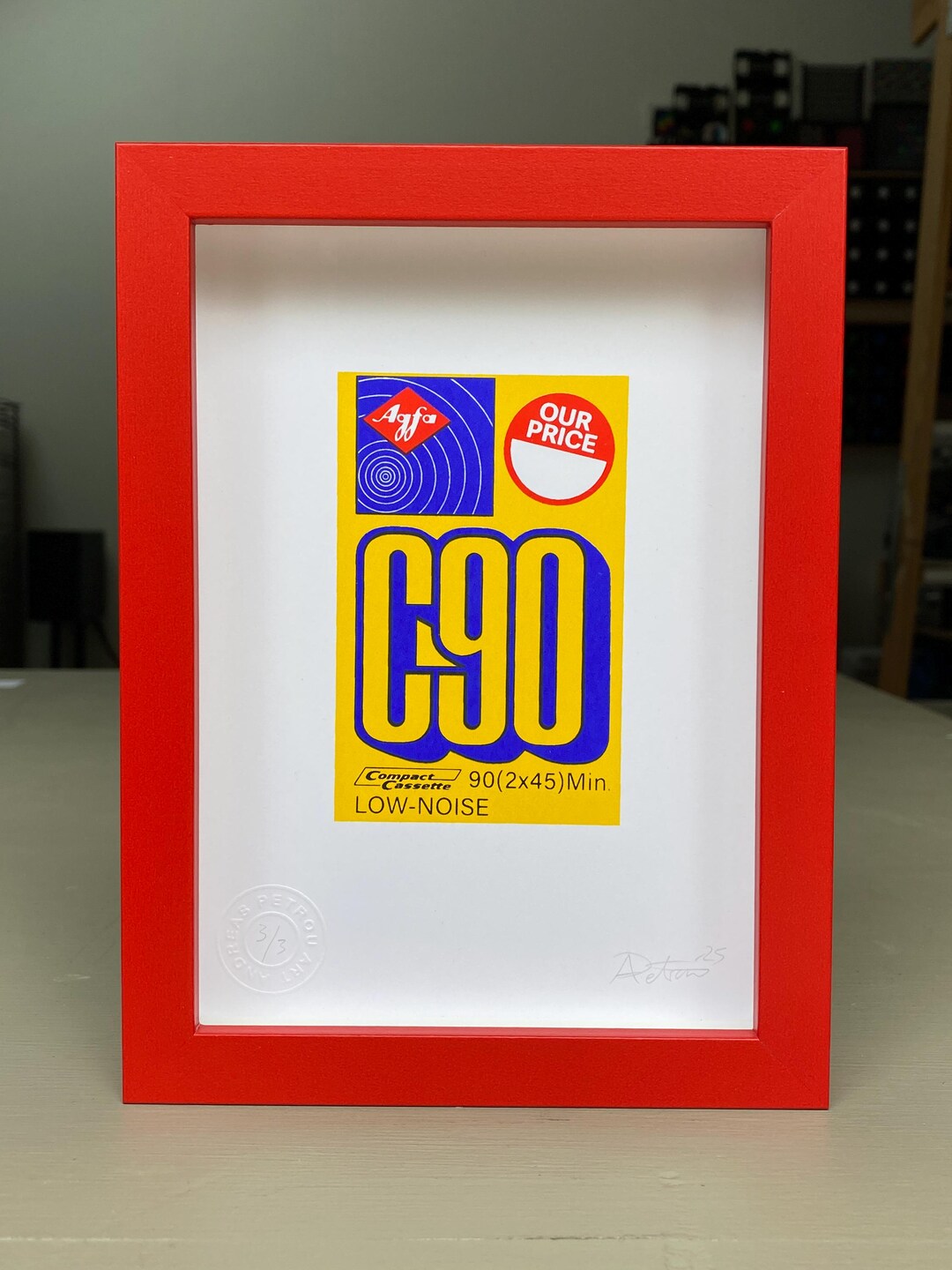 Framed Screen Print - Etsy