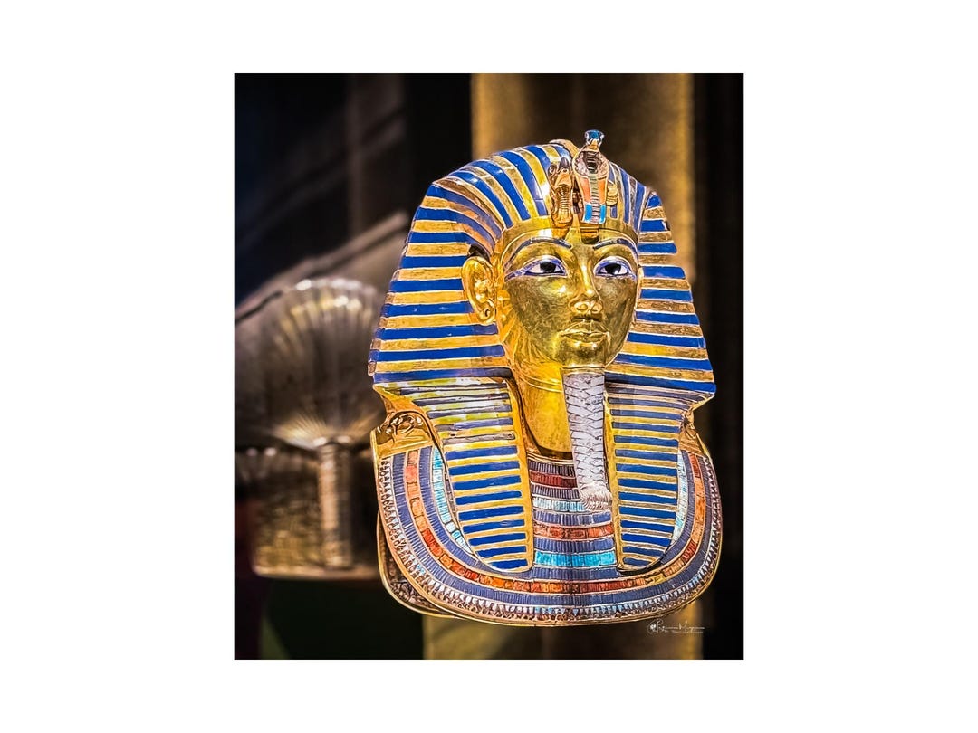 Face to Face With Tutankhamun | Ancient Egypt Fine Art Photography - Etsy