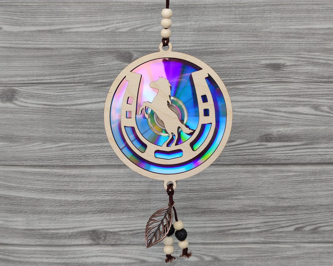 Horseshoe Svg, Suncatcher, Digital File, Repurpose DVD - SVG, PDF - Instant Download - Etsy