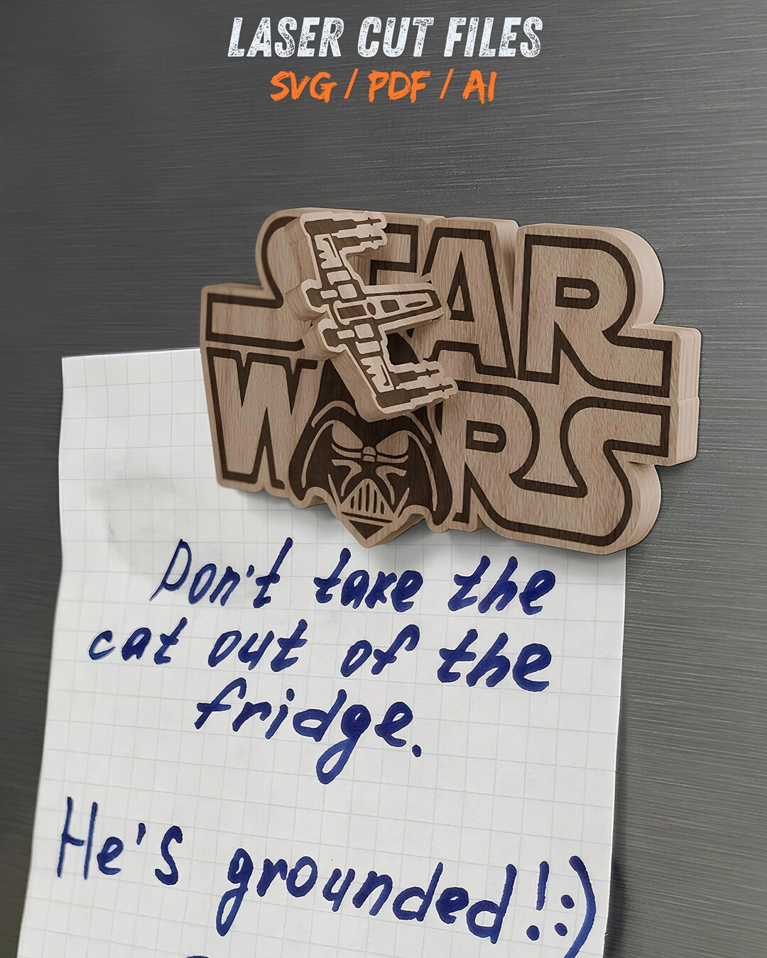 Fridge Magnet - Superhero SVG - Laser Cut Files - SVG - PDF - Ai - Etsy