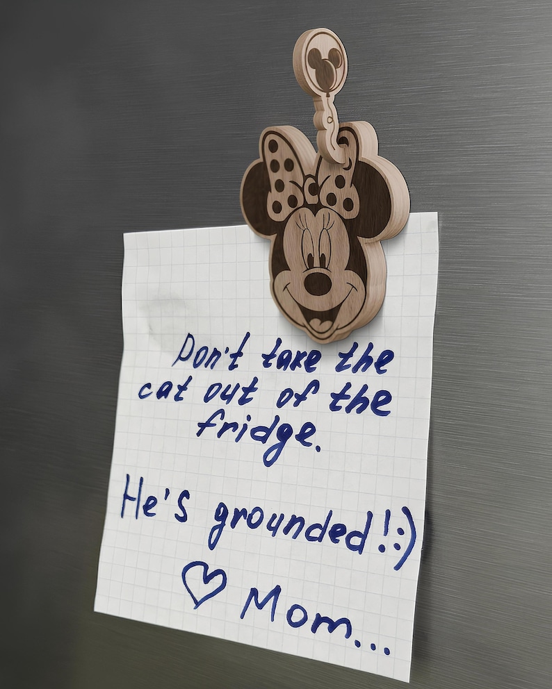 3D Mouse Fridge Magnet Set - Laser Cut File (SVG, PDF, AI) - Etsy