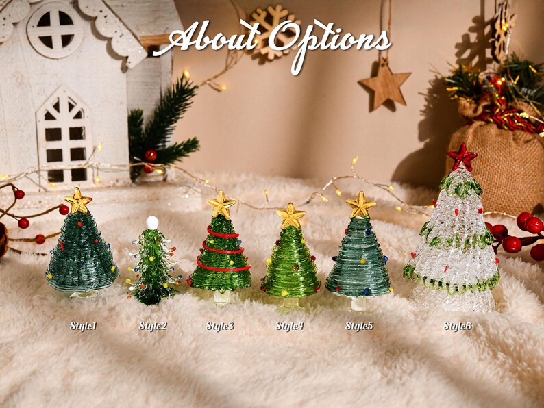 Handmade Stained Glass Christmas Trees, Glass Christmas Tree ...