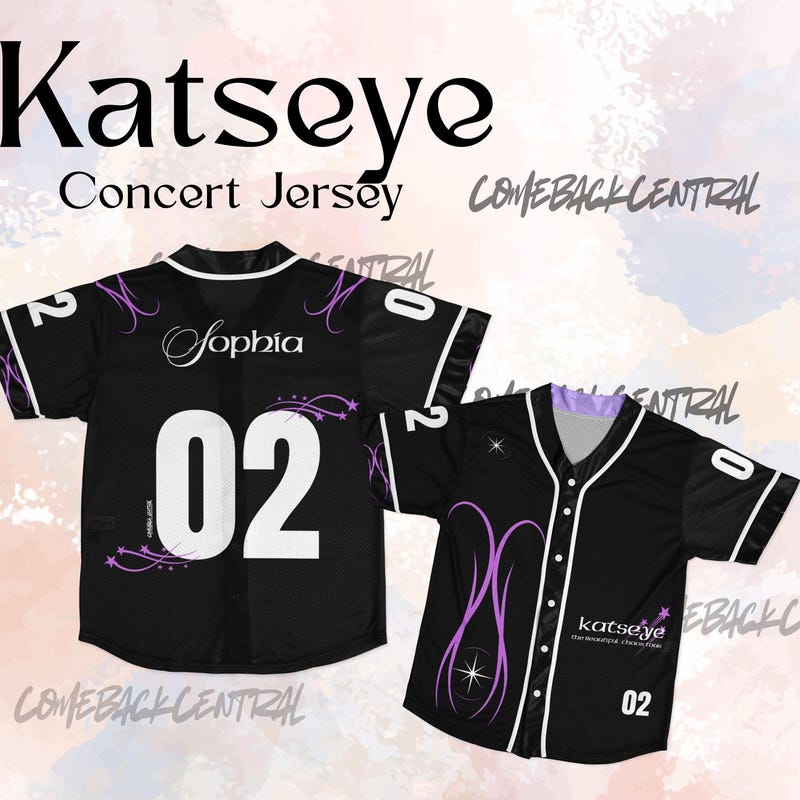 Katseye Merch Jersey - Etsy UK