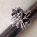 Solid Sterling Silver Dragon Ring Mens Jewelry 3D Dimensional Heavy 2/3 ...