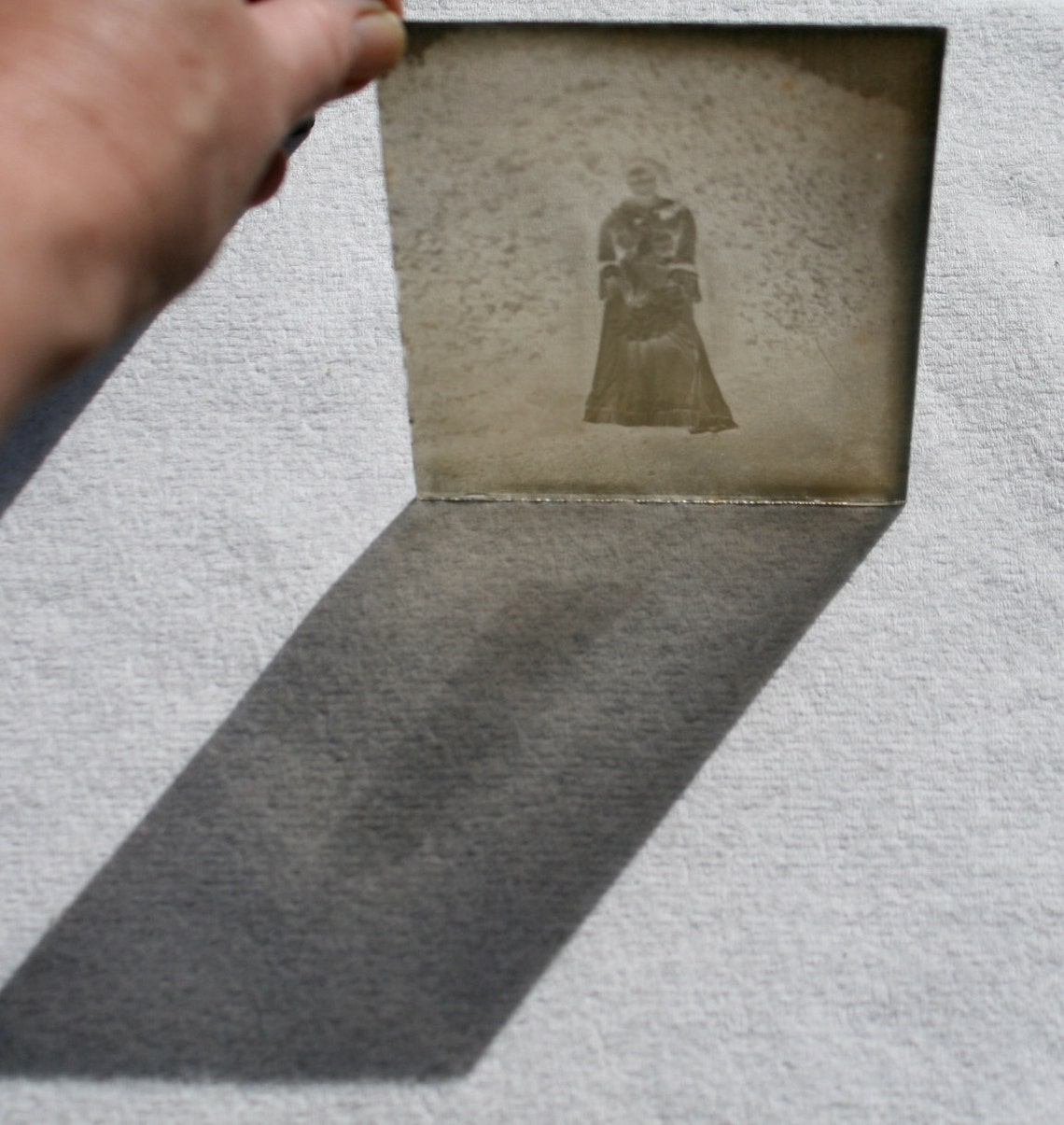 Antique Photographic Negative Glass Plate Victorian Portrait | Etsy