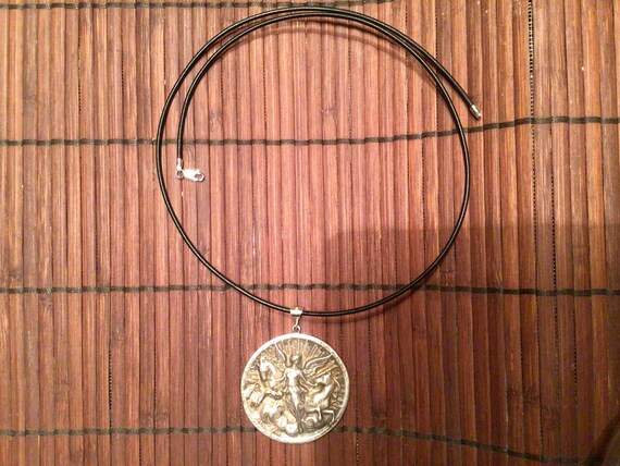 Heavy solid Sterling silver Goddess Aurora mythology … - Gem