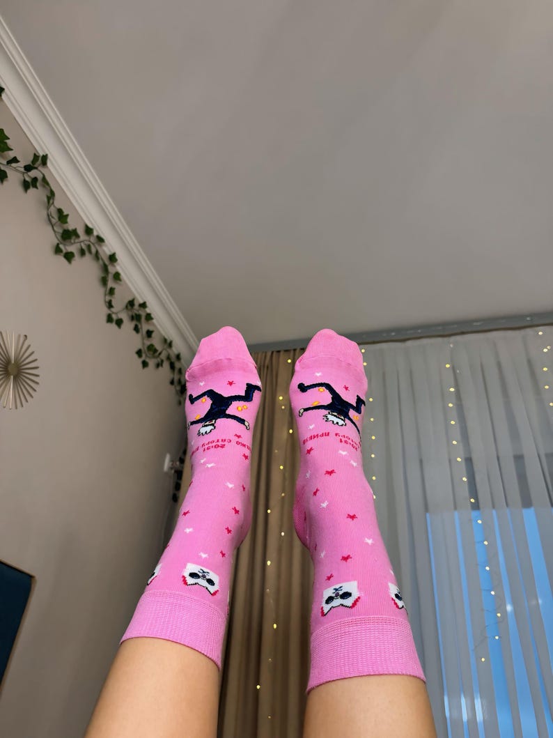 Satoru Gojo Cat Socks: Jujutsu Kaisen Anime Streetwear - Etsy
