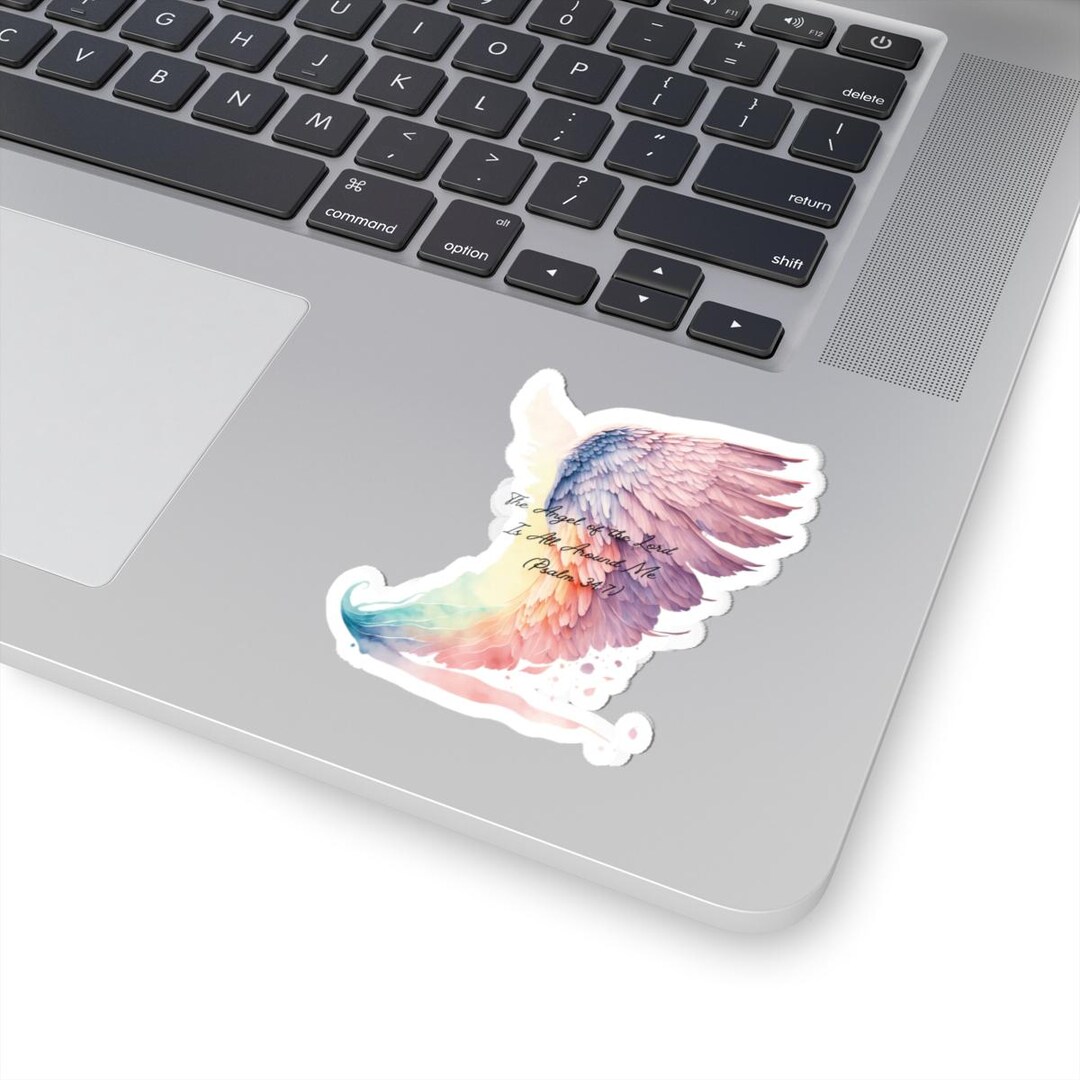 Angel Wing Stickers: Colorful Inspirational Decals - Laptop, Journal - Etsy