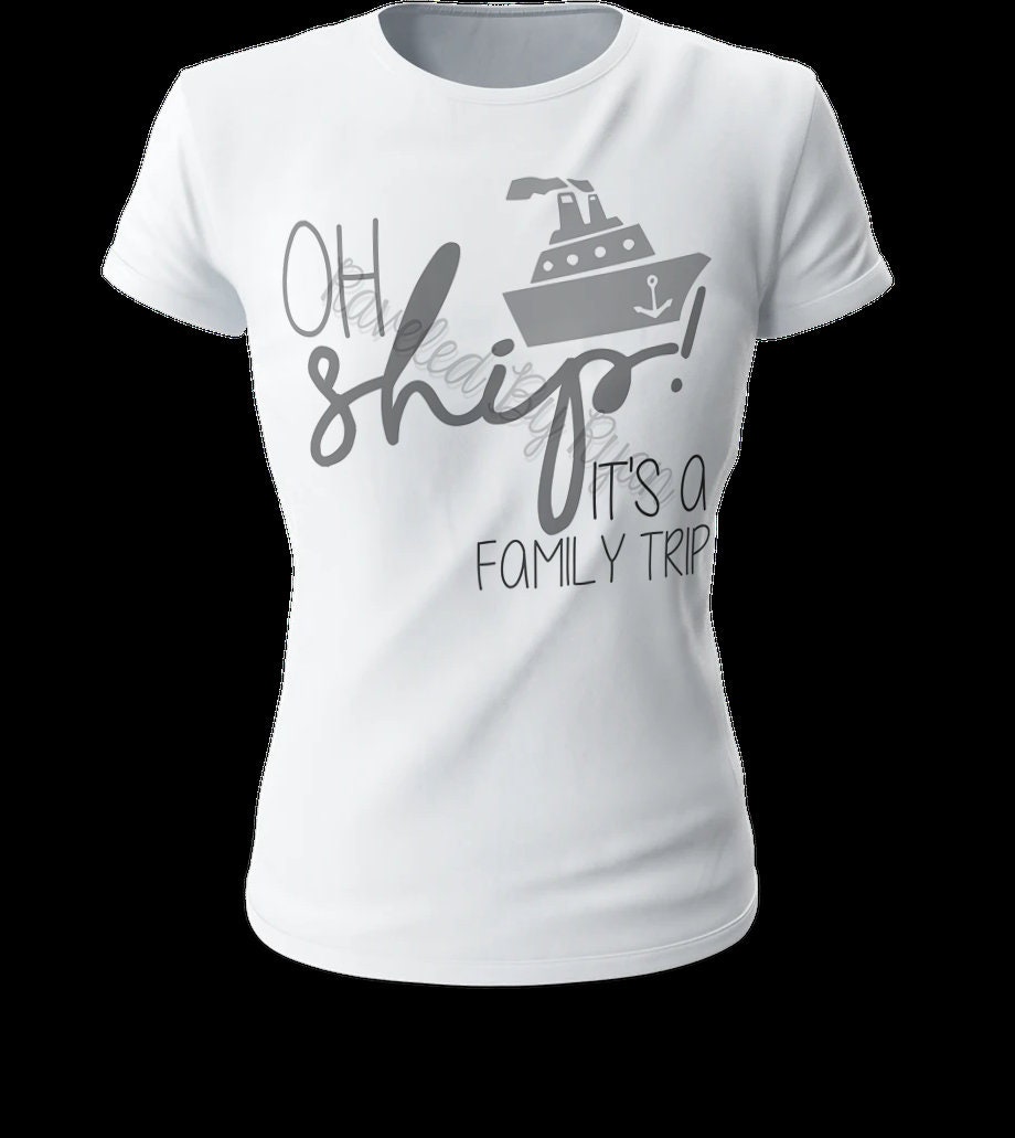 Cruise SVG Family Cruise Oh, Ship Design Drink Package Design Bonus - Etsy