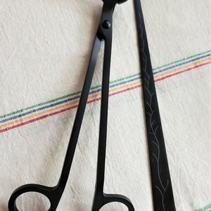 Candle Care Tool Set: Wick Trimmer & Dipper - Etsy