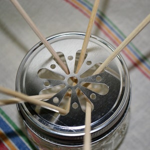 Fragrance Oil Diffuser Kit With Rattan Reeds and Embossed Mason Jar - Etsy
