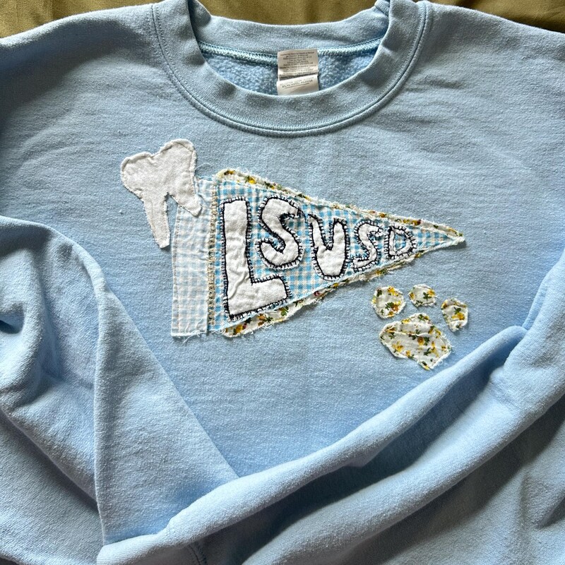 Patch Work Sweatshirt - Etsy