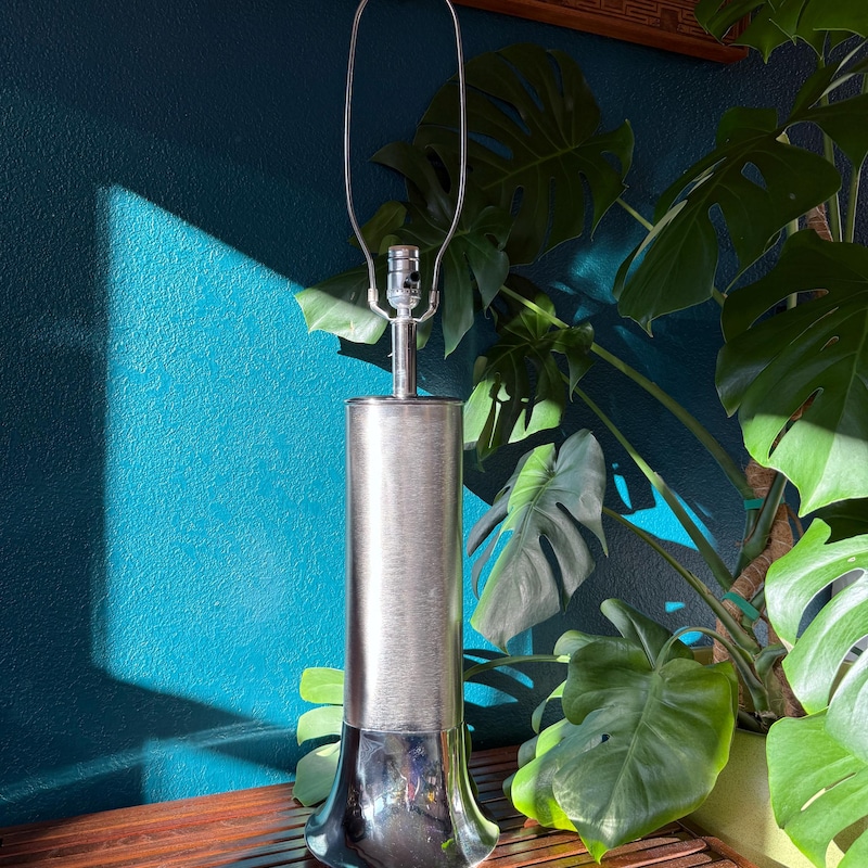 Laurel Chrome Lamp - Etsy