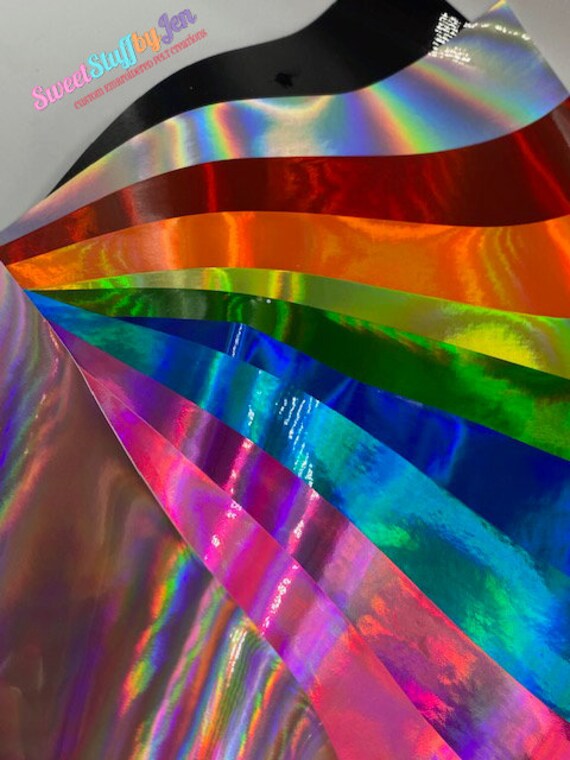 Holographic Marine Vinyl Rolls-Sparkle Vinyl-Glitter Vinyl-FOR | Etsy