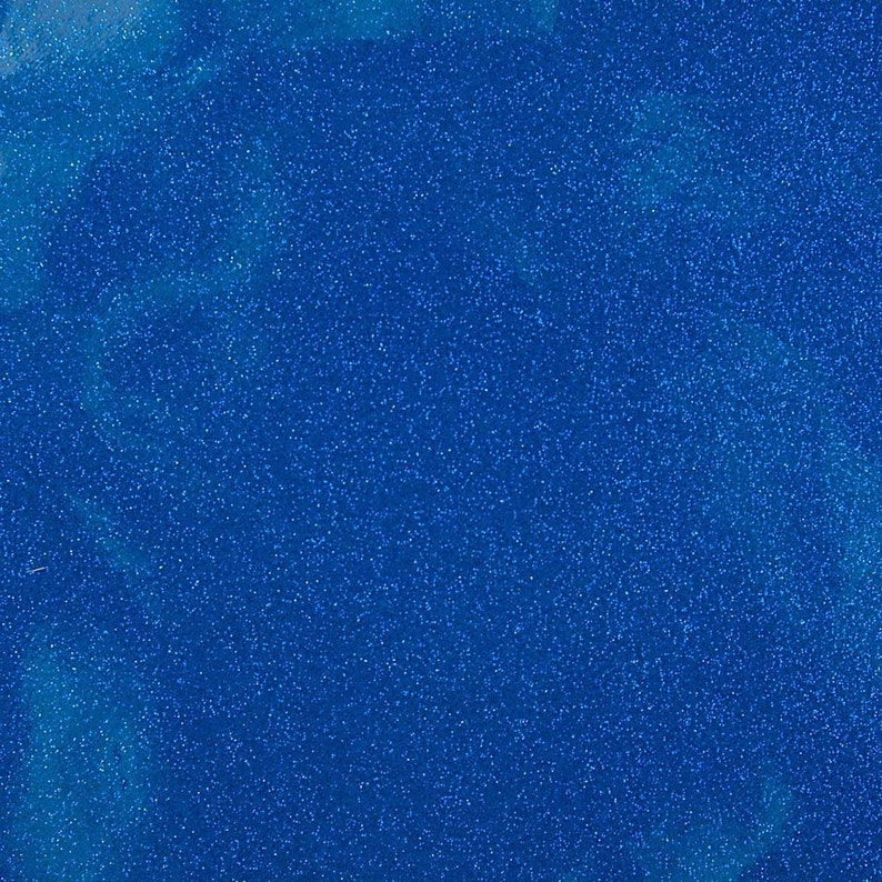 Sparkle Royal Blue Glitter Vinyl//canvas Backing//embroidery - Etsy