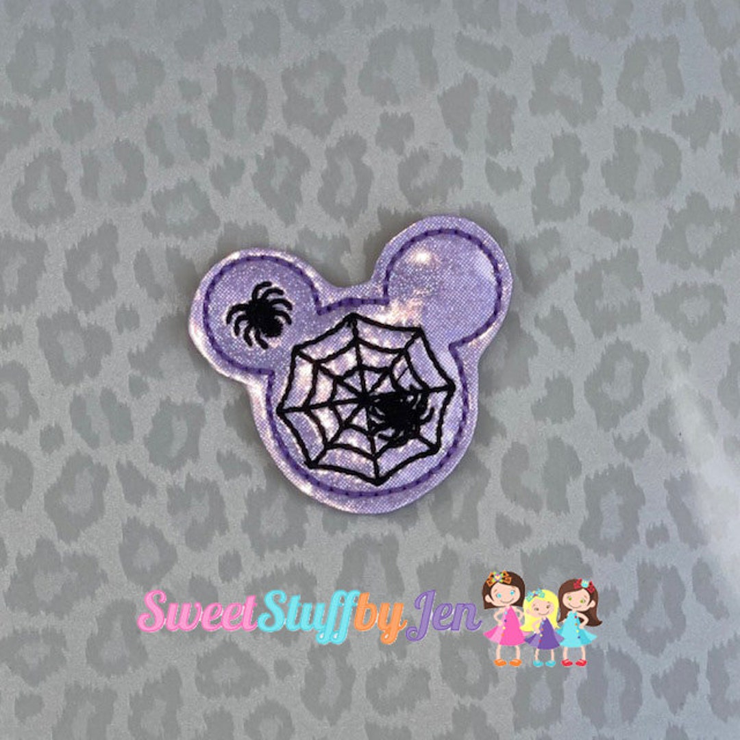 MM Mouse Spider Web//feltie Machine Embroidery Design//feltie Designs ...