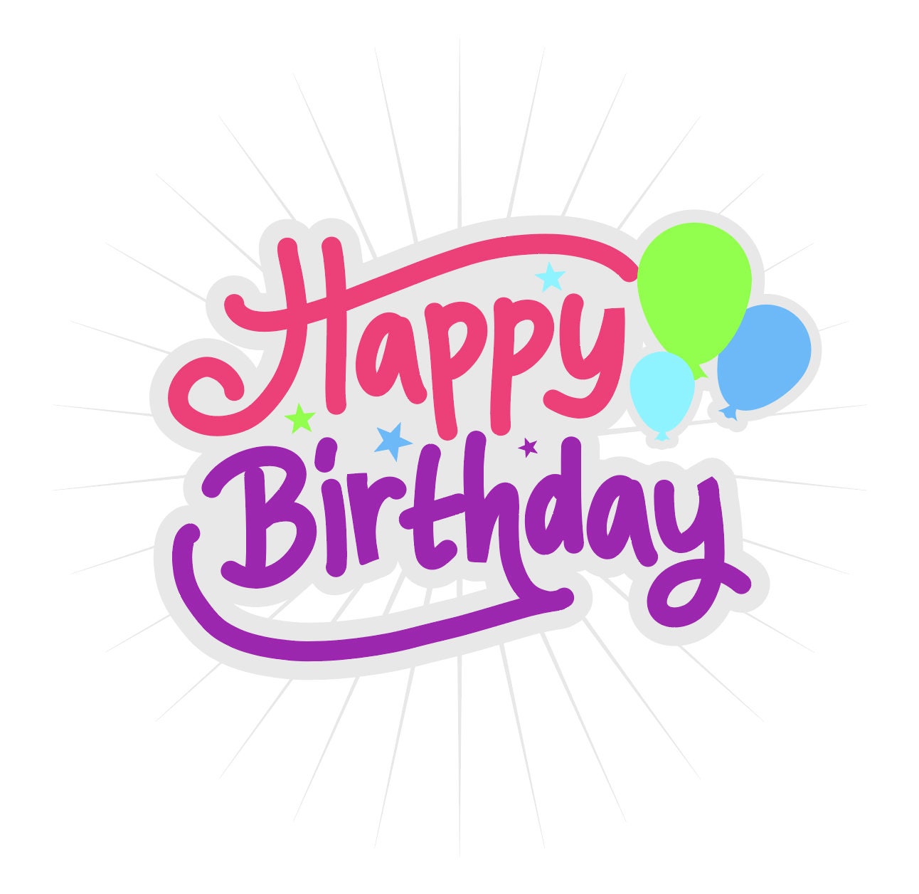 Happy Birthday Graphic Bundle Anniversary Birthday Vector Celebration ...