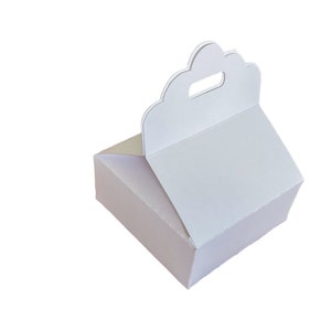 Box With Handle Template |SVG |jpg |png |DXF |EPS |gift Box |favor Box ...