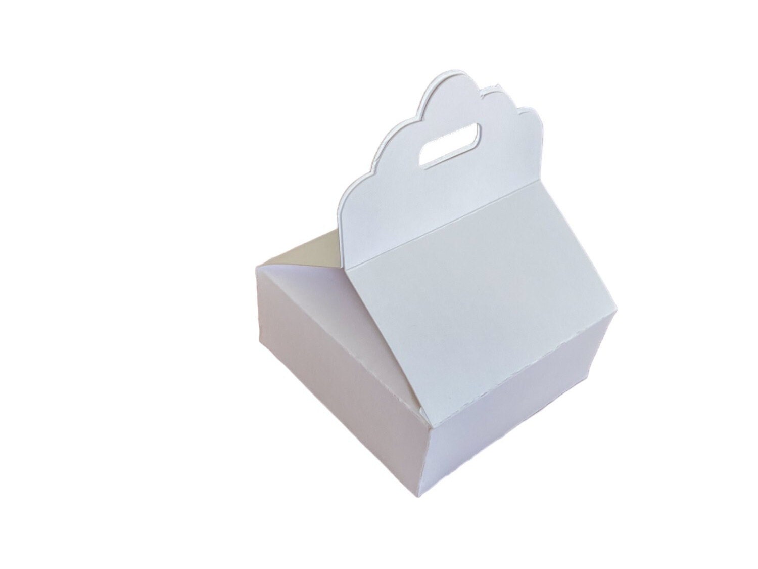 Box With Handle Template |SVG |jpg |png |DXF |EPS |gift Box |favor Box ...