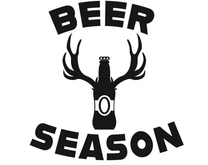 Beer Season SVG File, Beer SVG File, Deer Season SVG File, Deer Svg ...
