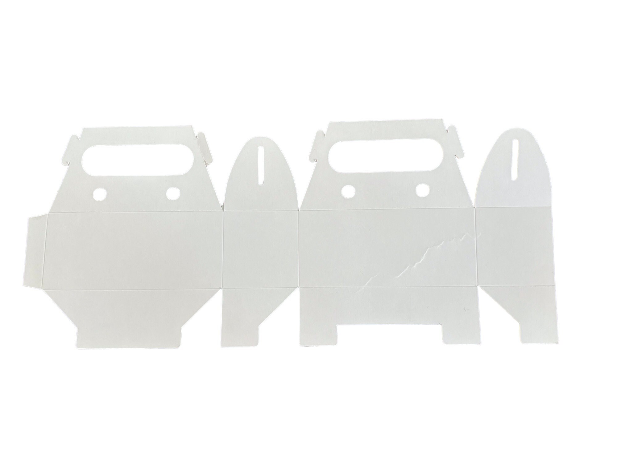 Box With Handle Template SVG jpg png DXF EPS gift Box favor Box wedding ...