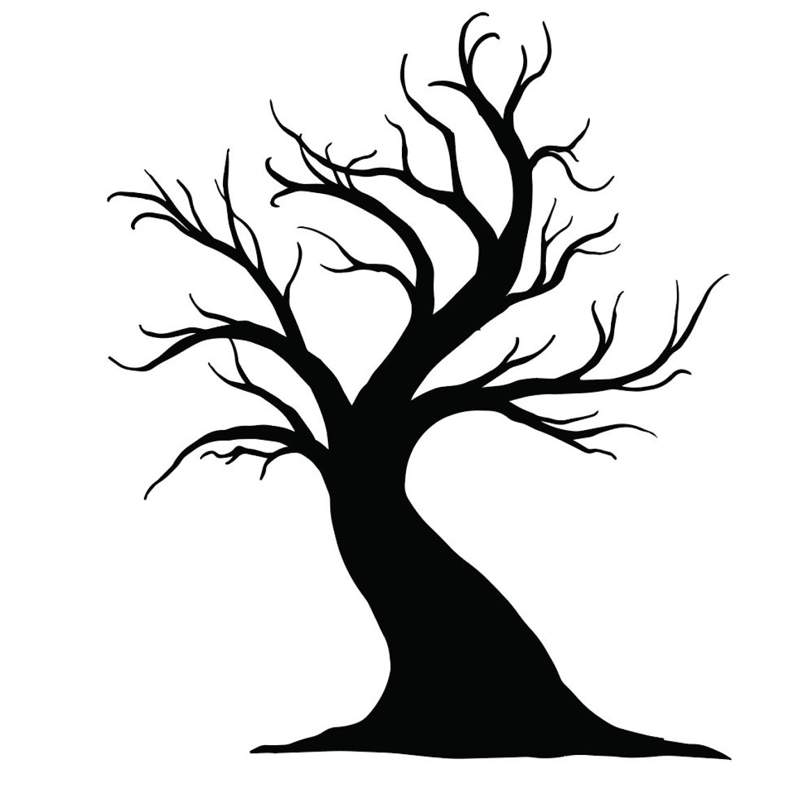 Halloween Scary Tree Graphic Bundle Trees Scary Halloween Bundle 20 ...