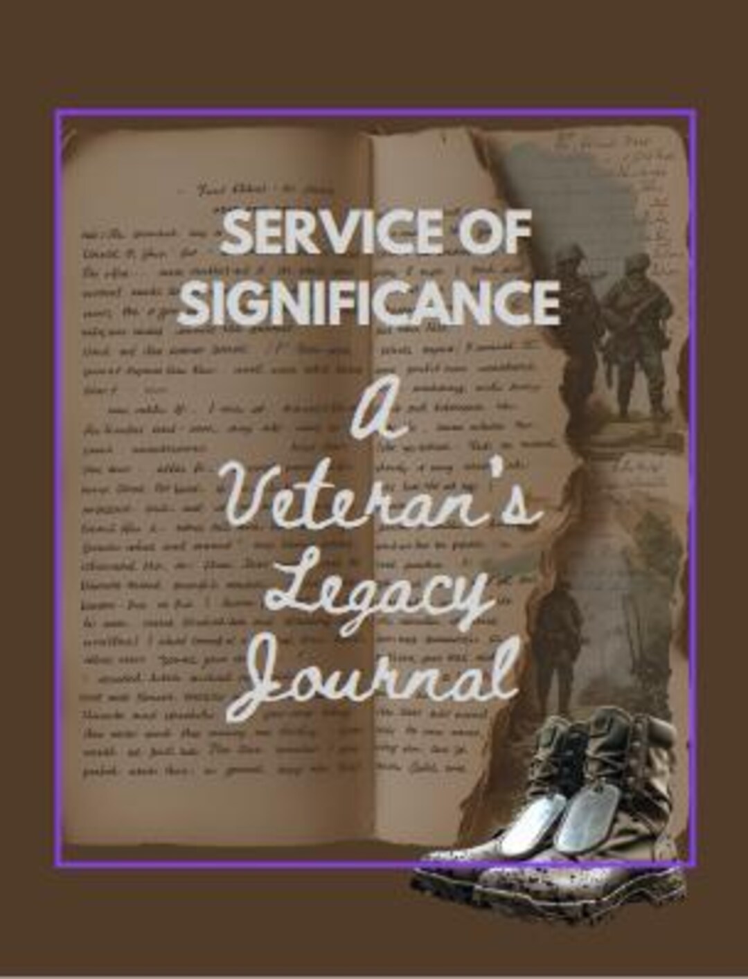 Veteran Legacy Journal | Printable Military Memory Book With Writing ...