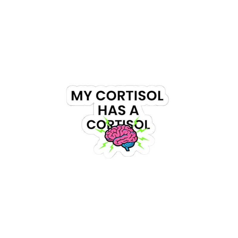 Cortisol Sticker - Etsy