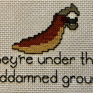 Tremors Cross Stitch Pattern - Etsy