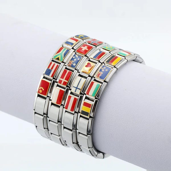 France Flag Bracelet - Etsy