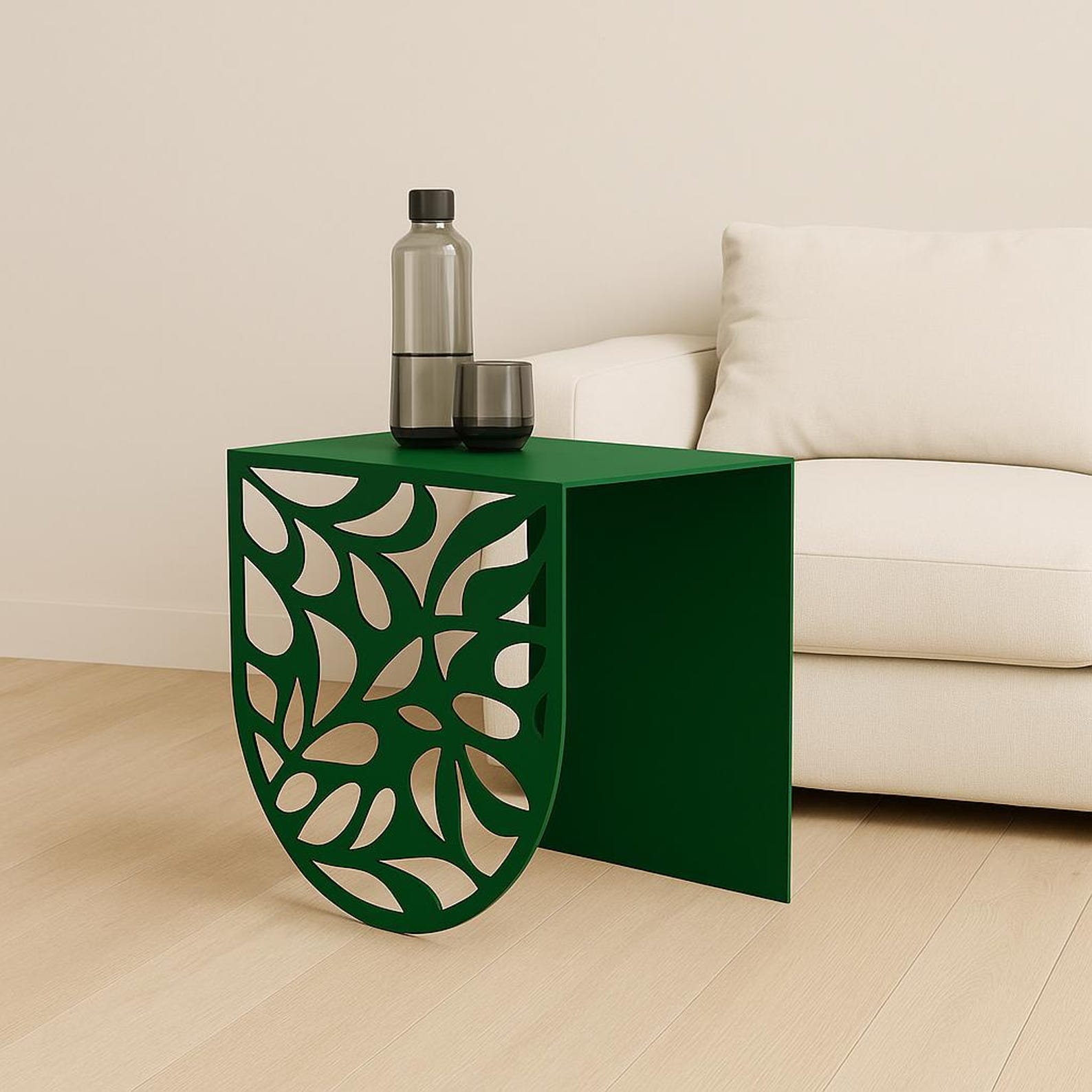 Coffee Table - Laser Cut - Side Table - Living Room Furniture - Metal ...
