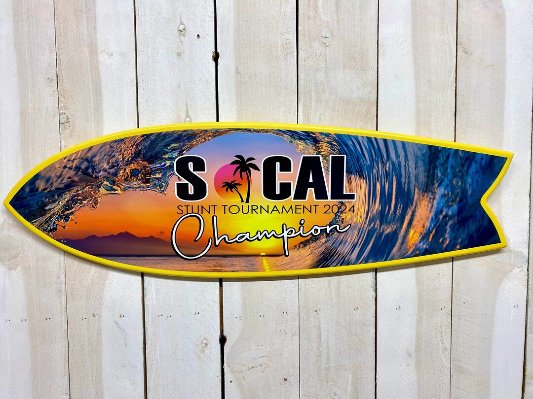 Custom Surfboard Wall Art, Surfboard Sign, Surfboard Custom Signs ...