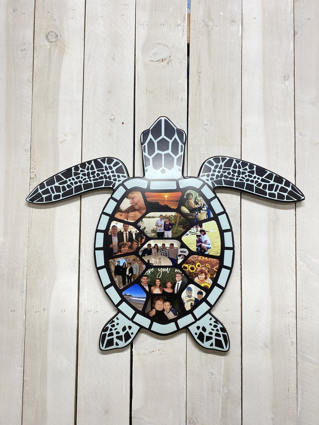 Sea Turtle Photo Collage, Photo Board, Turle - Etsy