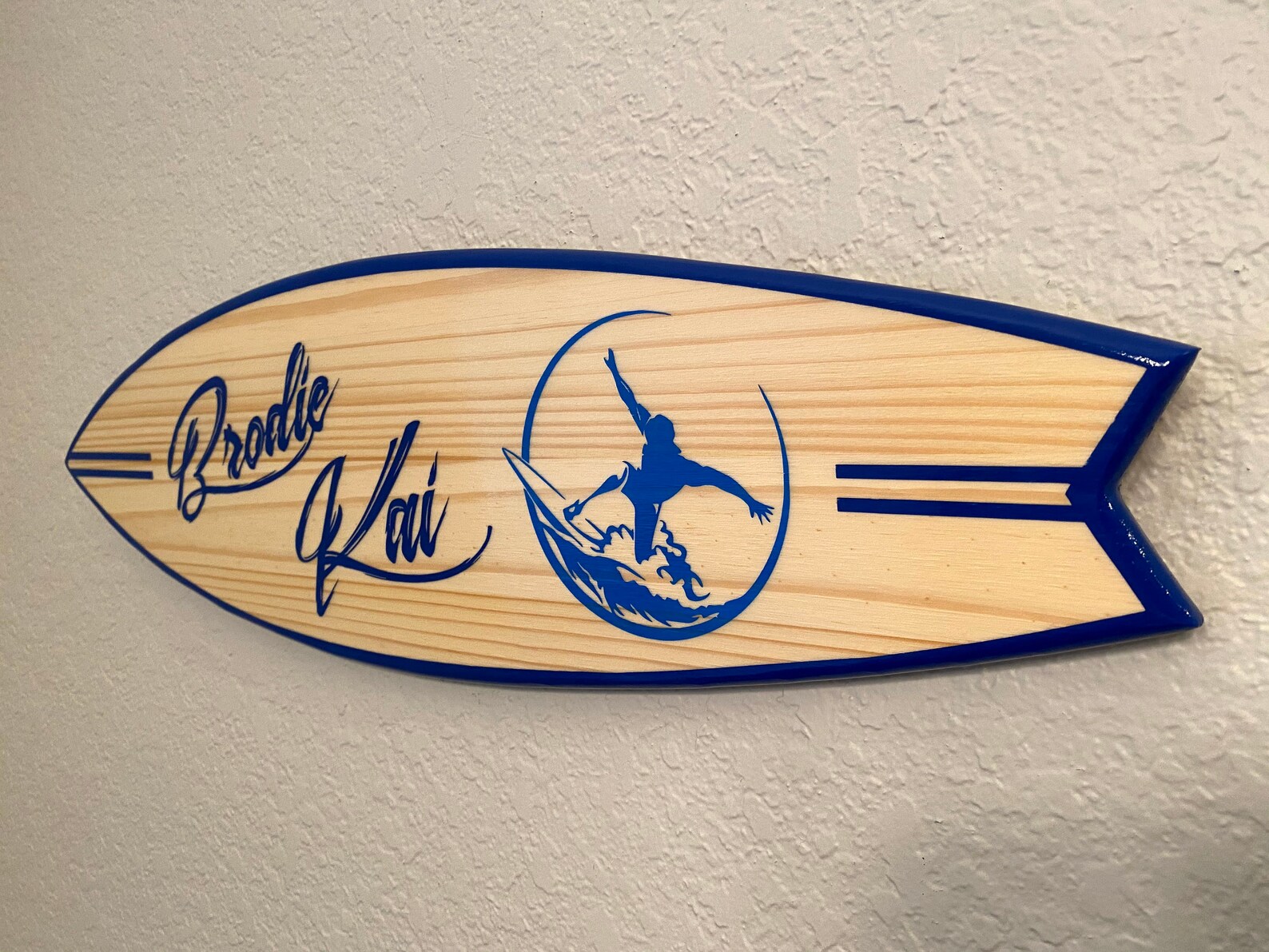 Surfboard Beach Decor Wall Art Surfboard Personalized Sign - Etsy