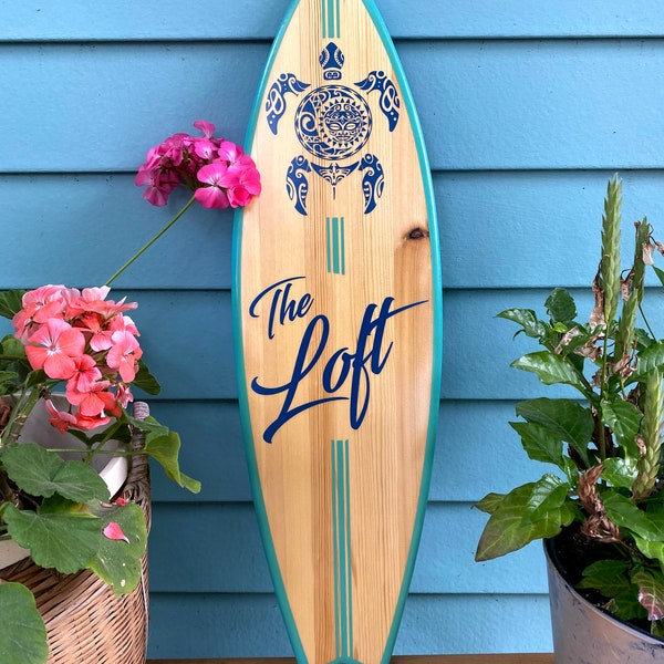 Custom Vertical Sign Surfboard - Etsy