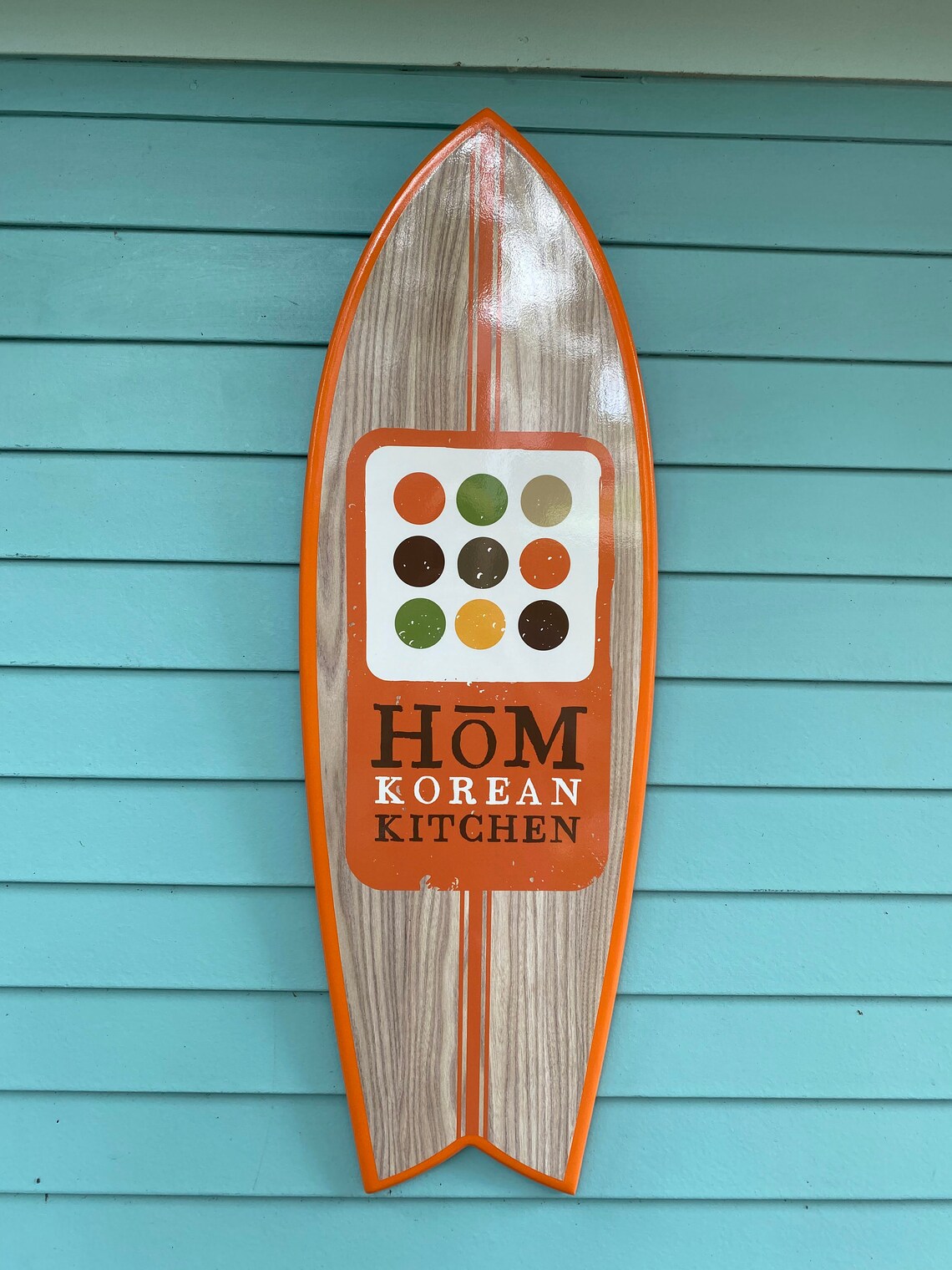 Personalized Surfboard Logo Sign: Beach Business Signage, Coastal Decor ...