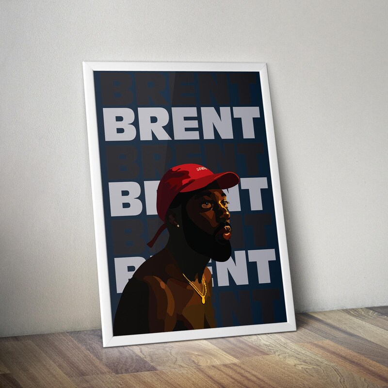 Brent Faiyaz Poster - Etsy UK