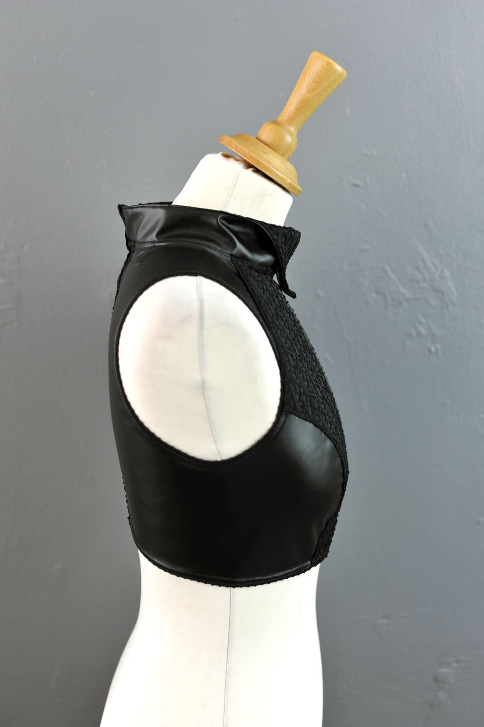 Cyberpunk PVC Crop Top Modern Futuristic Sleeveless Vest - Etsy