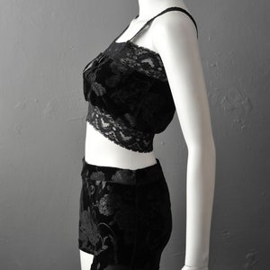 Gothic Rose Velvet Shorts, Goth Stretch Hotpants, up to Plus Size - Etsy