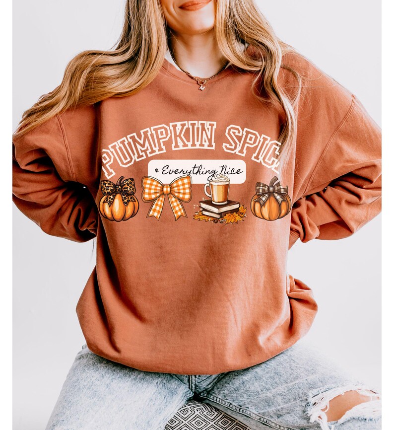 Pumpkin Spice Cozy Season Sweatshirt | Fall Retro Vintage Crewneck ...