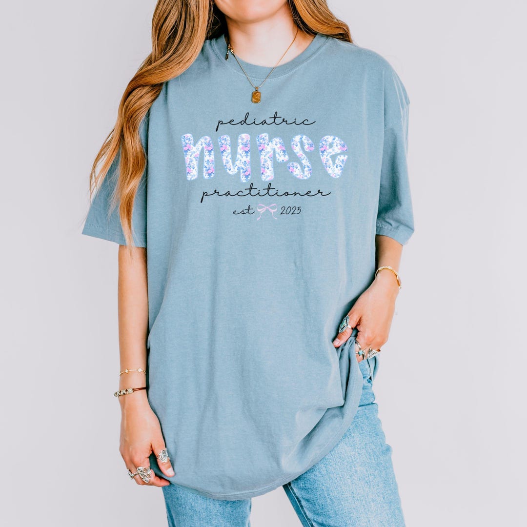 Custom PNP Shirt, Personalized Pediatric Nurse Practitioner Top, PNP ...