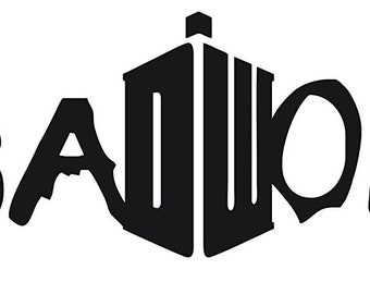 Bad wolf decal | Etsy