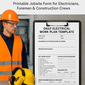 Electrical Job Hazard Analysis - Etsy