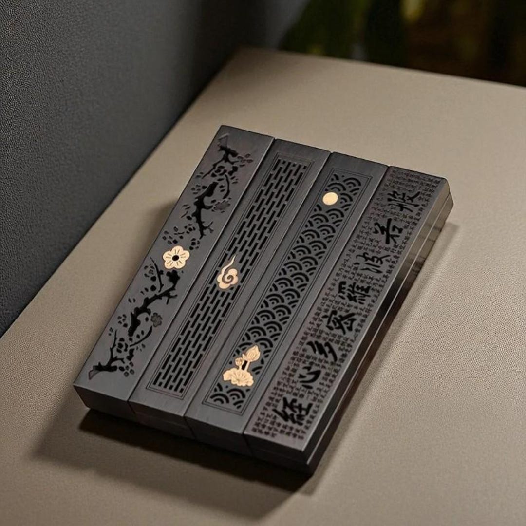 Handcrafted Wooden Incense Holder Box – Carved Aromatherapy Burner - Etsy
